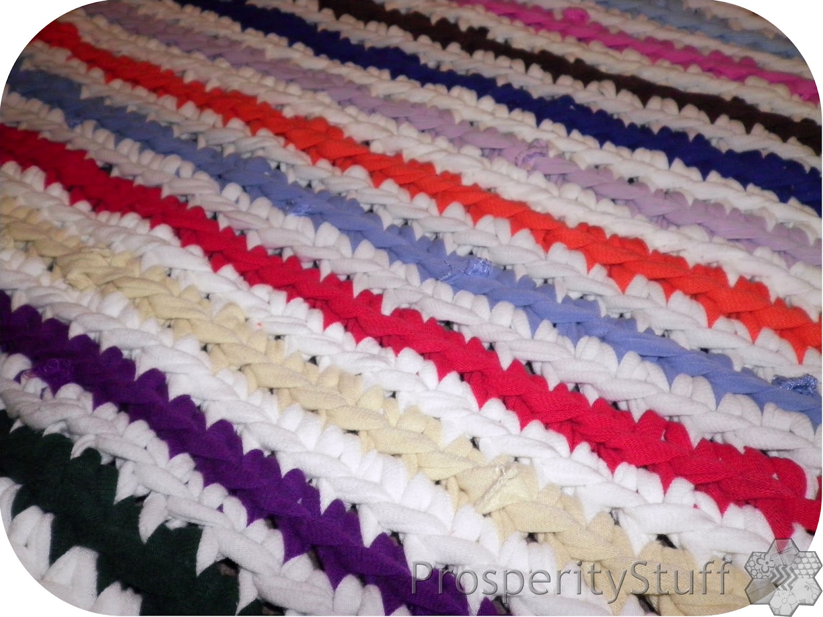 ProsperityStuff Quilts: T-Shirt "Yarn" Rug
