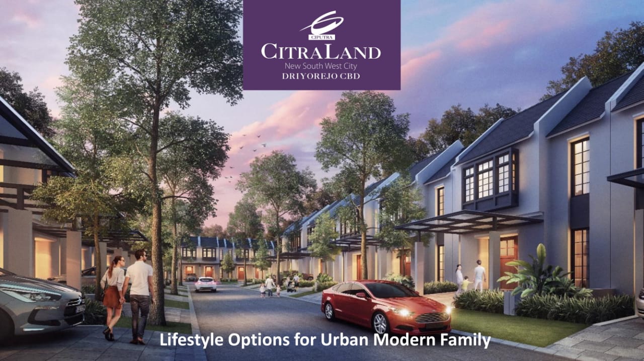 New South West City Citraland Driyorejo CBD