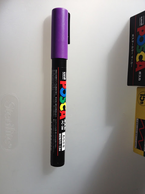 Paint Marker Review: POSCA Marker Review and Tutorial