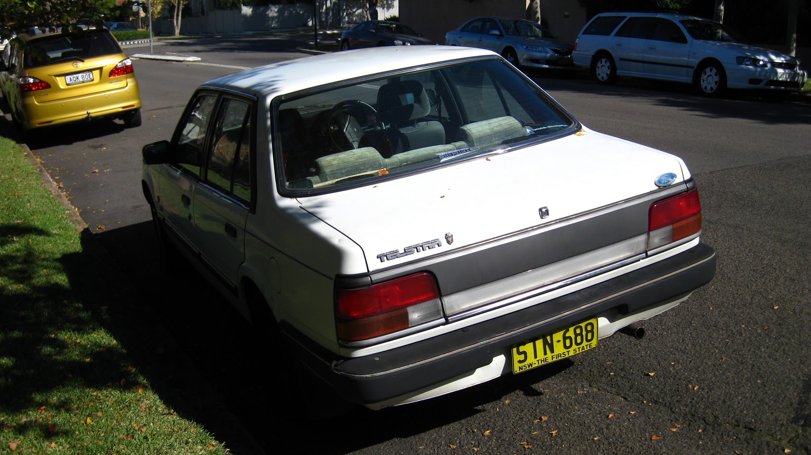 Aussie Old Parked Cars: 1986 Ford AS Telstar Ghia Sedan