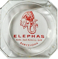 BARCELOFÍLIA : ELEPHAS. Bar Scotch. Gran Via 649 (1960's-1970's)