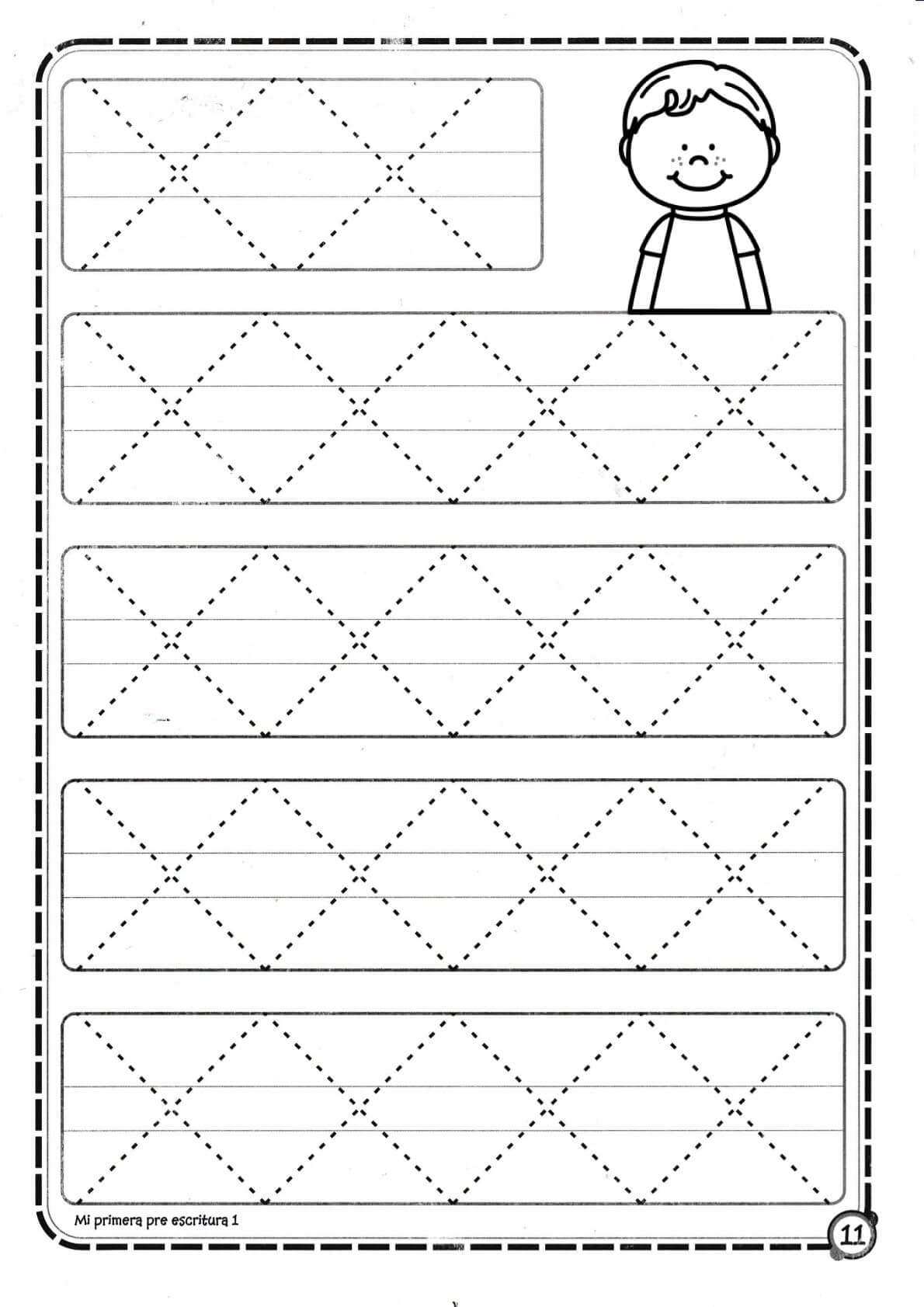 Mi Primera Preescritura de Trazos | Mundo de Rukkia