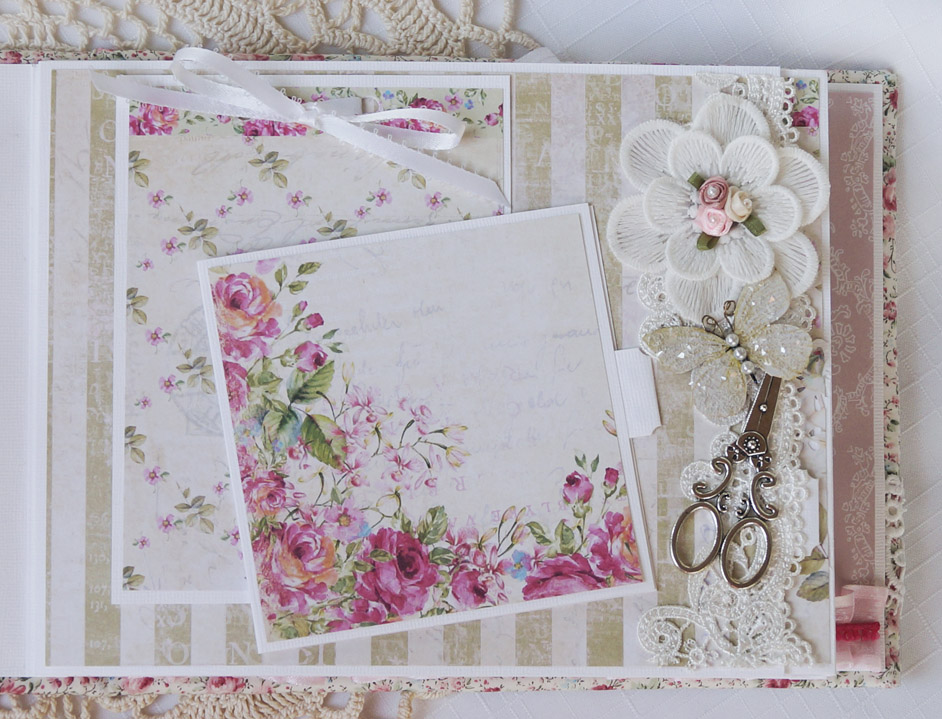 Terry's Scrapbooks: Craft and You Bellissima Rose Ladies Scrapbook Mini ...