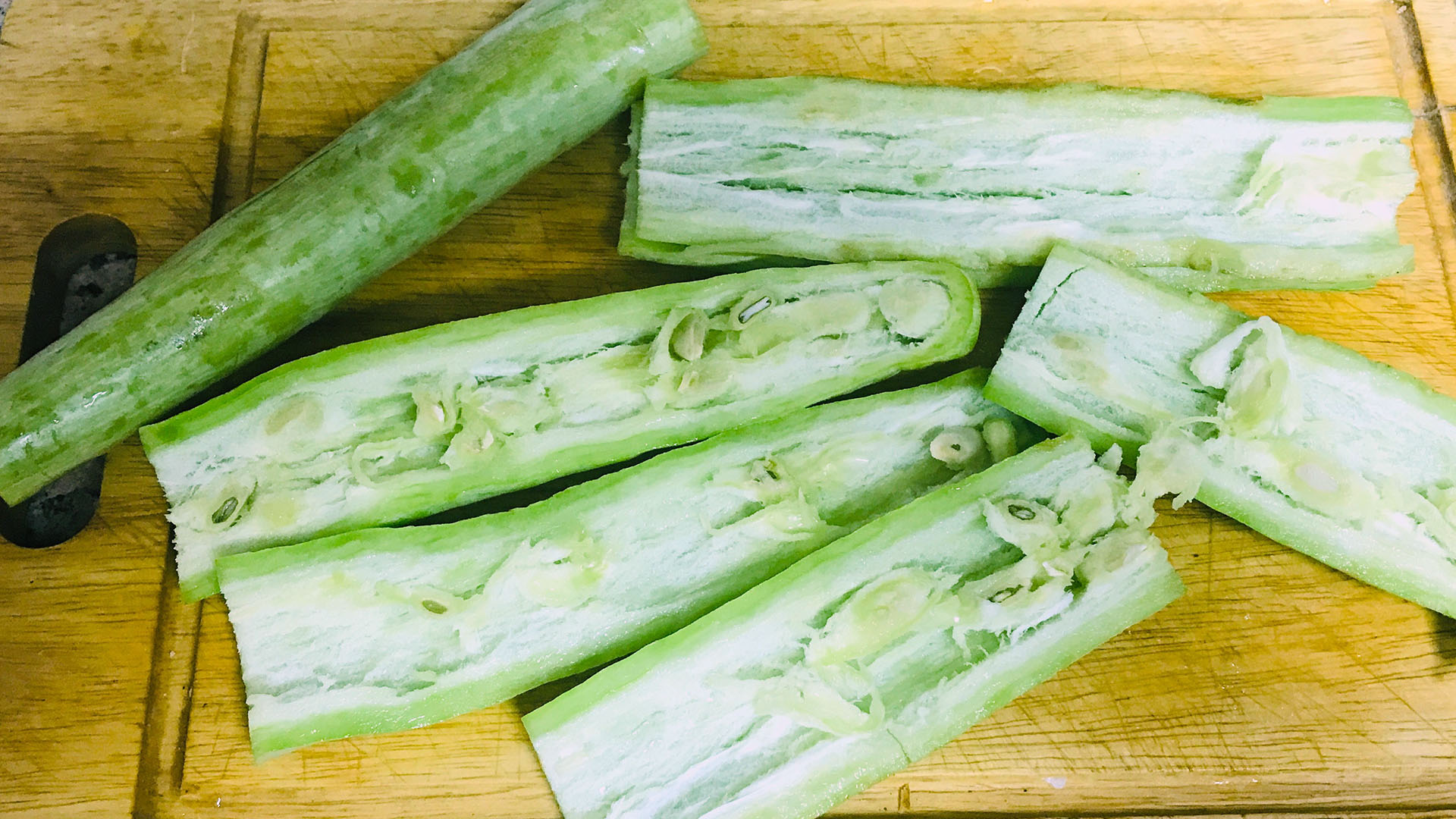 Aunty Christine’s Refreshing Pathola (Snake Gourd) Salad