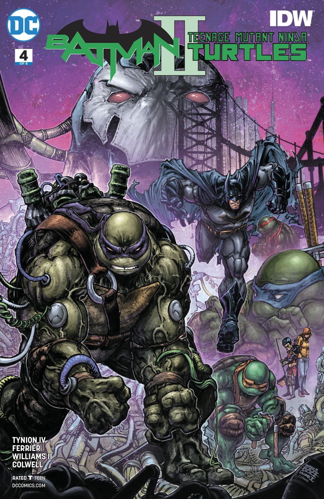 TMNT Entity: Batman/TMNT II #4