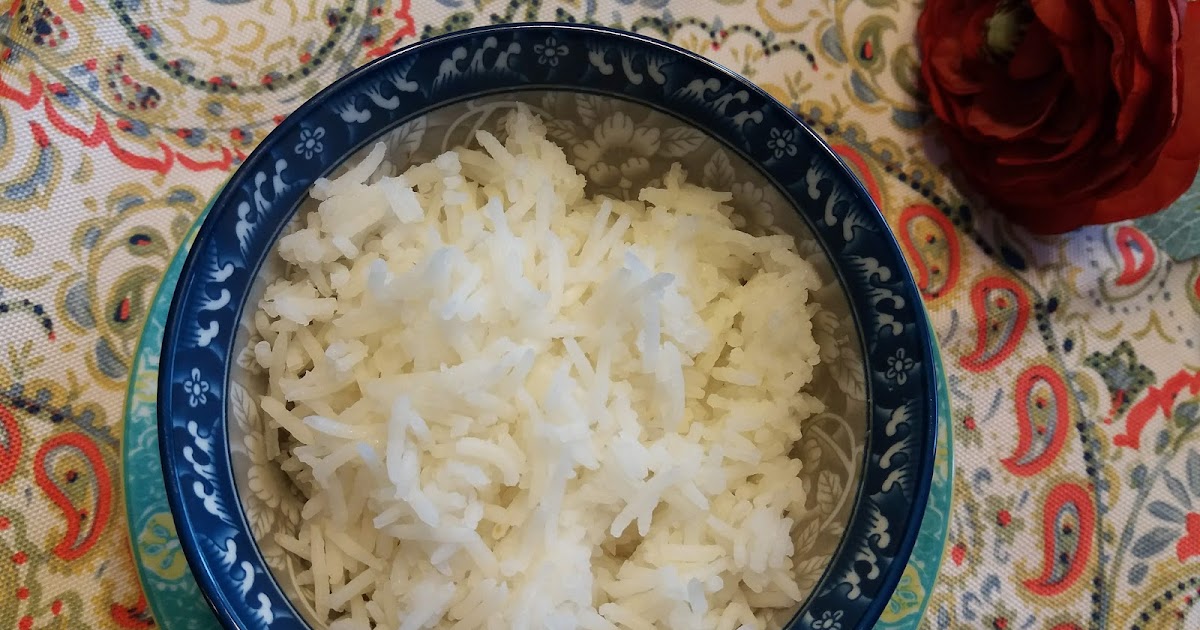 Fun Chinese Cooking - Spring Tulip's Recipes: Steamed Basmati Rice ...