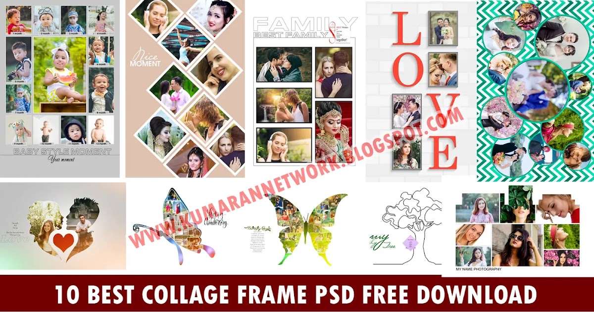 Best Collage Frame Design Free Download - Kumaran Network