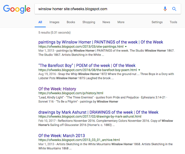 how to search a specific site | HOW-TO of the week