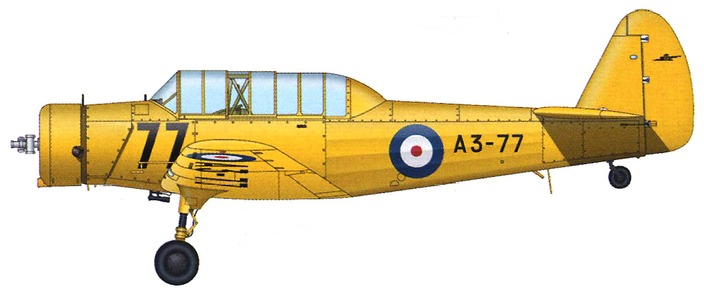 FDRA - Fuerza Aérea: Entrenador primario: CAC Wackett