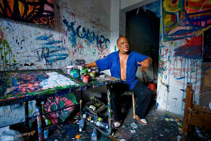 Fotografías de Carlos Goico, pintor dominicano