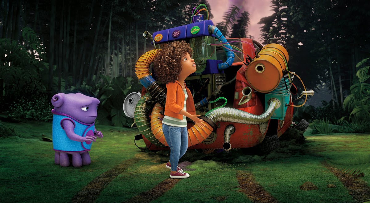 FIRST LOOK - Dreamworks Animations HOME. New Photos And New Trailer