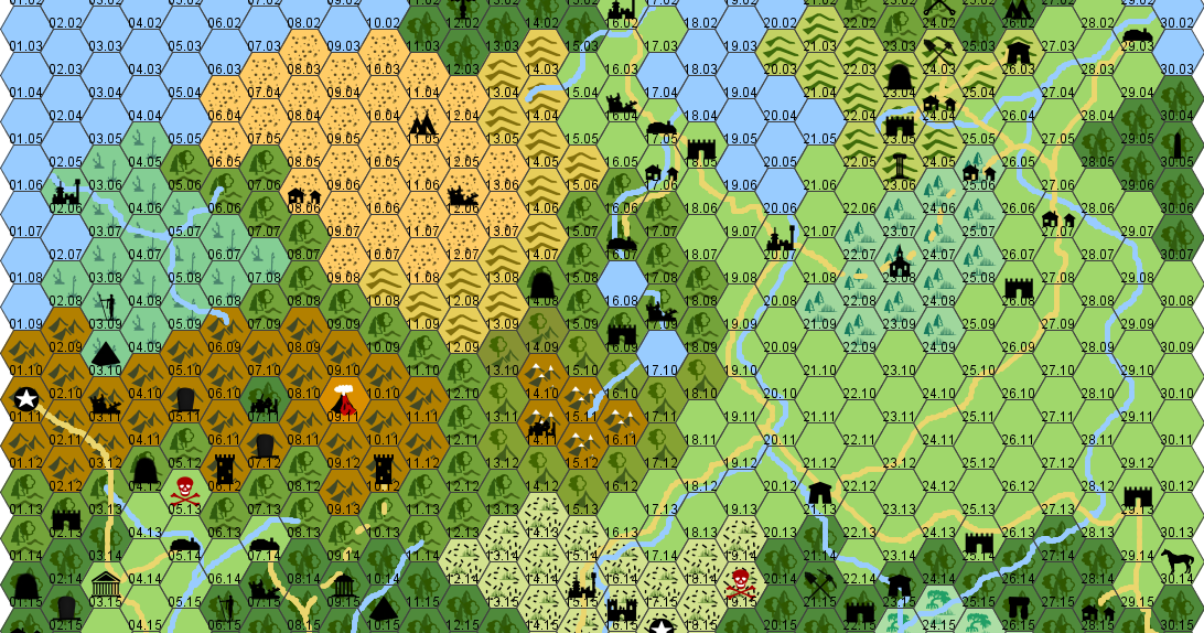 Against The Wicked City: The Hexcrawl of Hexcrawls: an Epic (for Trojan ...