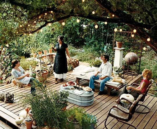 Two Men and a Little Farm: UNDER TREE DECK, INSPIRATION THURSDAY