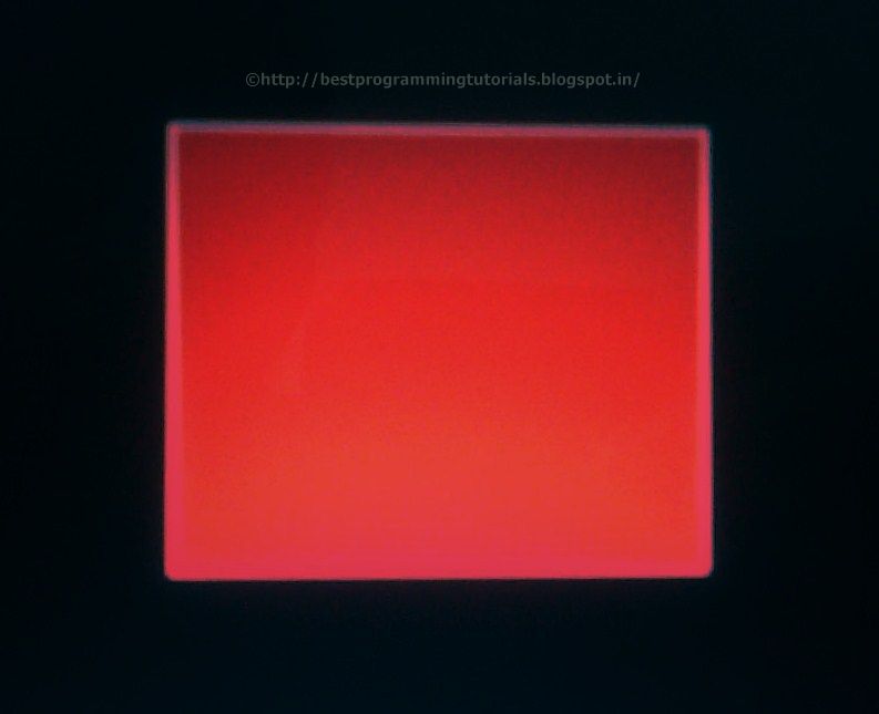 C Graphics Programm To Draw A Filled Colored Rectangle Oops Learn Free Java Tutorials C