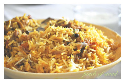 Pinch Of Swad - taste that hits the spot!: Chicken Biryani- Bhatkal style