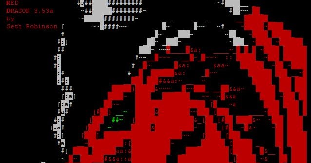 The legend of the Red Dragon with Graphics