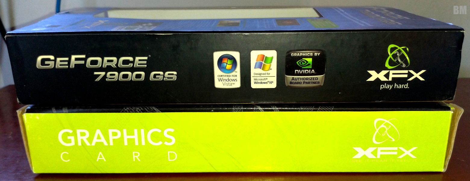 Unboxing: Nvidia GeForce 7900 GS (XFX)