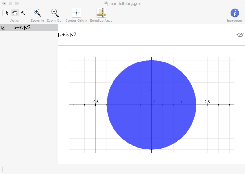 LabKitty: Plot the Mandelbrot Set Using Grapher