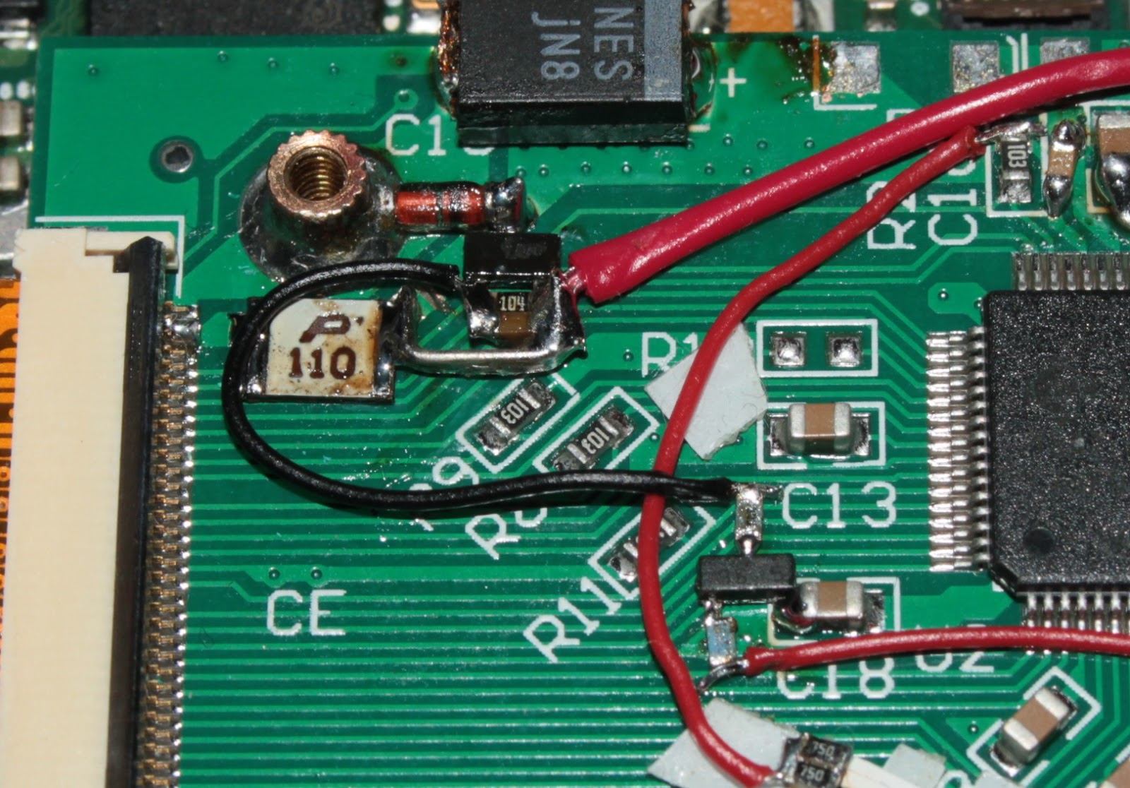 Khron's Cave: #53 JMicron JM20330-based mSATA to ZIF-ATA adapter power ...