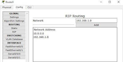 Cara Setting Dynamic Routing GUI di Cisco Packet Tracer