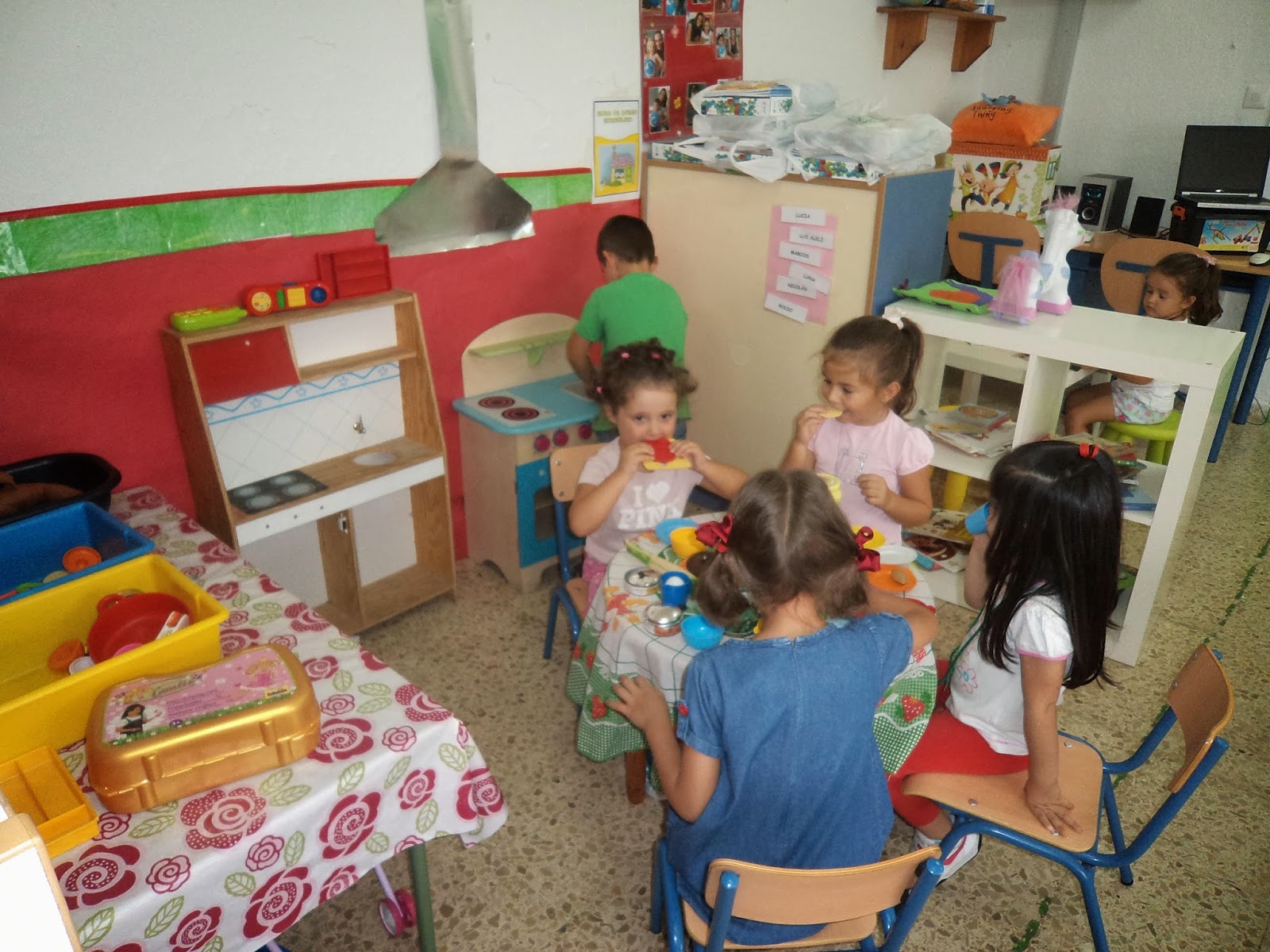 PEQUEÑAS SONRISAS: RINCONES DEL AULA