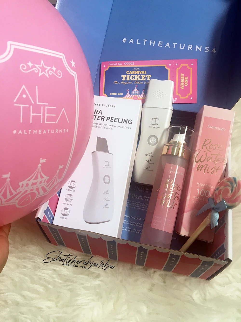 Unboxing Althea Beauty Haul 18.0 | Althea Turns 4 | Blog Sihatimerahjambu