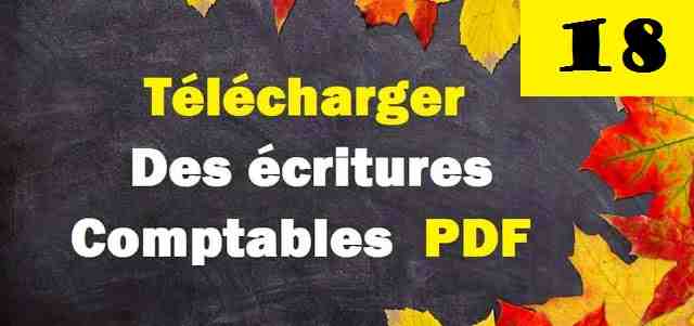 Télécharger des écritures de comptabilité PDF