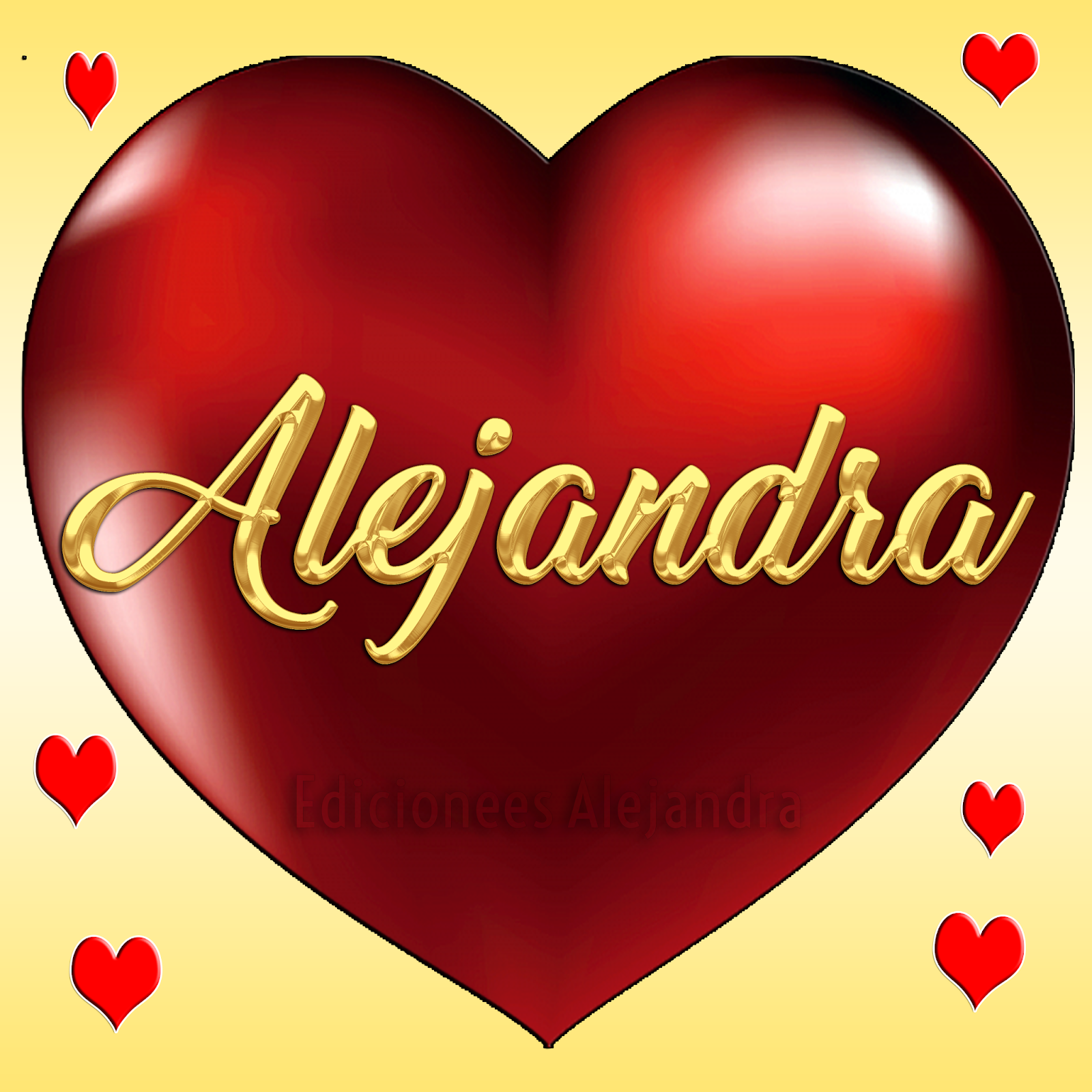ღMomentos Alejandraღ: Lindos Corazones Con Nombres