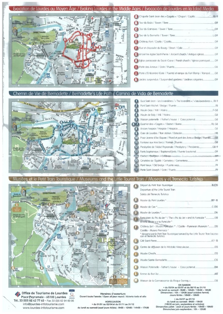 My journal: France Trip 2017 - Lourdes City of Pilgrims