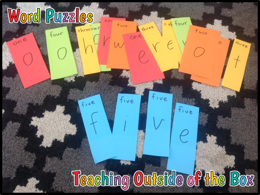 Teaching Outside of the Box...: Learning Number Words