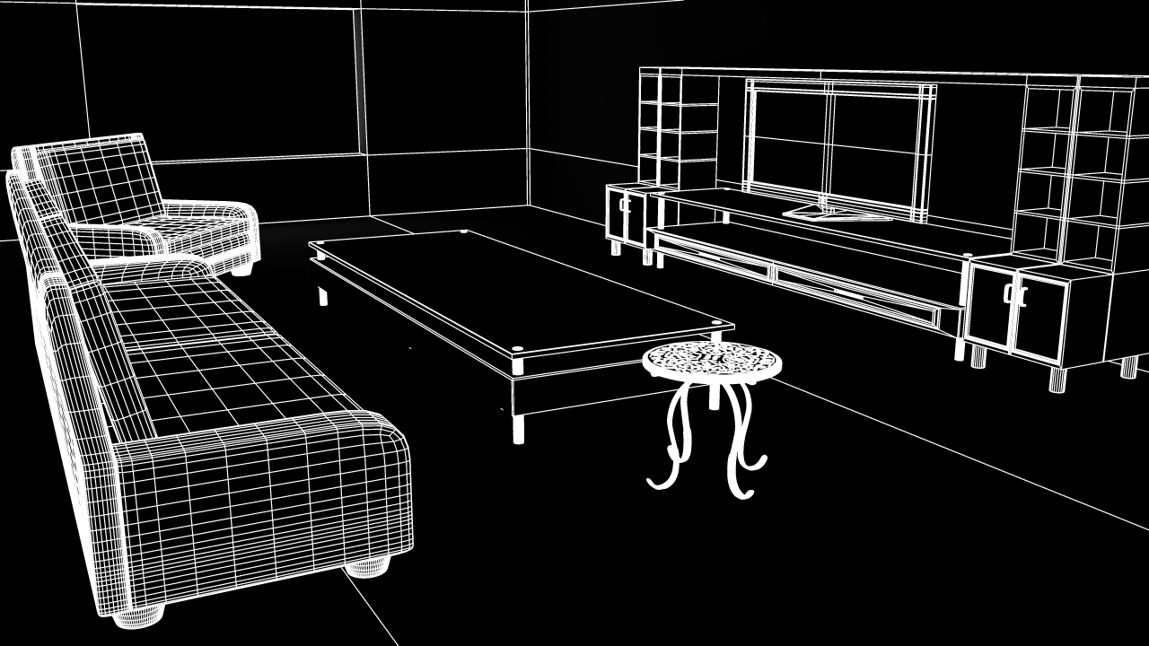 Maya Modeling: Maya Background And Interior Modeling