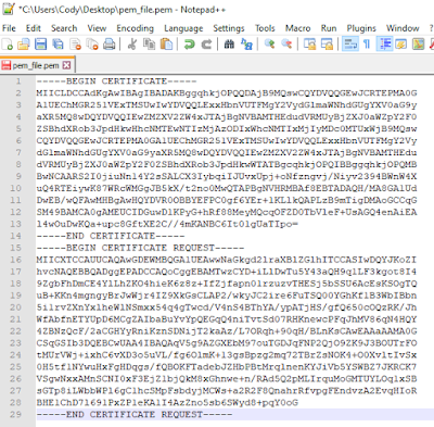 Certificate Format Basics