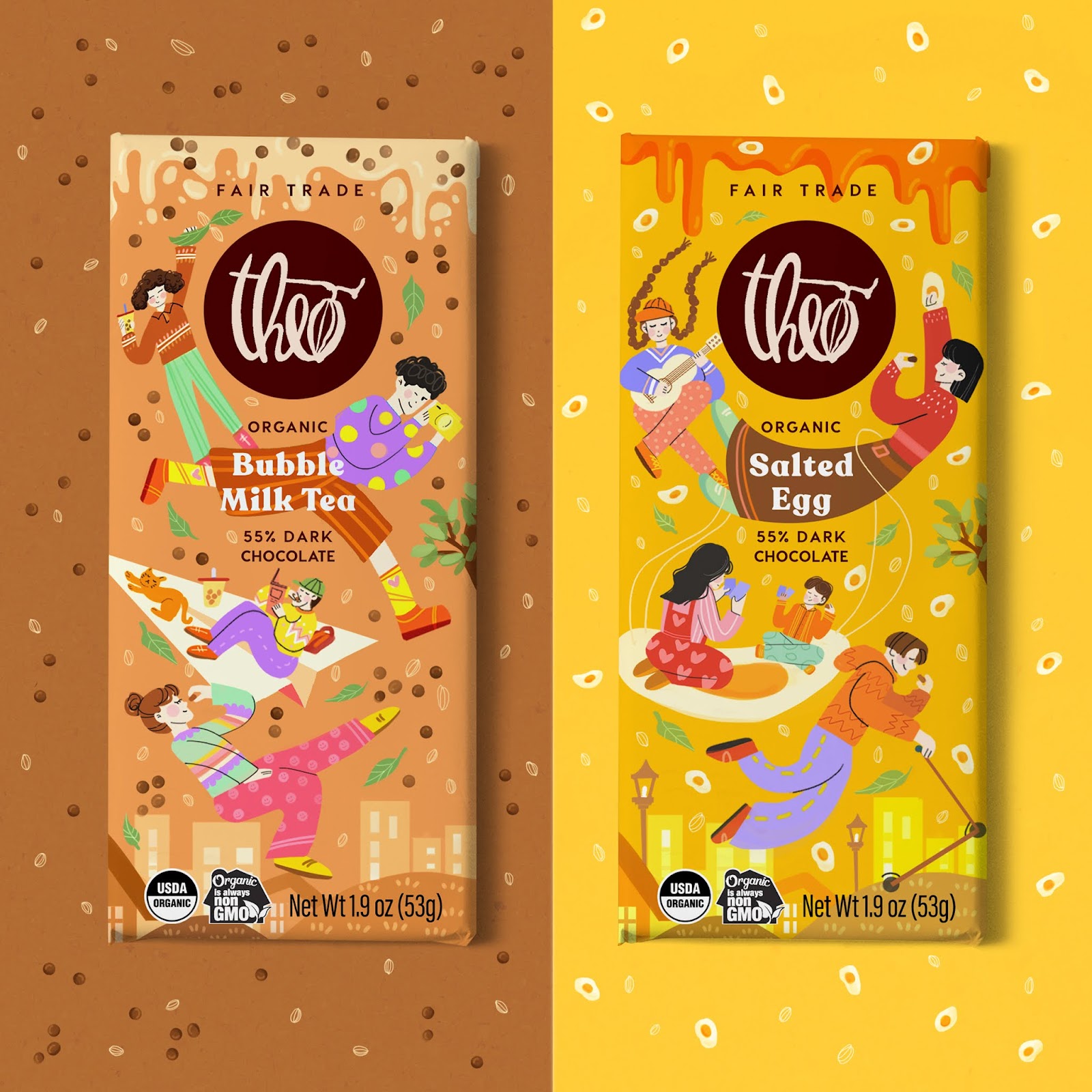 Theo Chocolate Packaging – Fantasy Series – Packaging Of The World