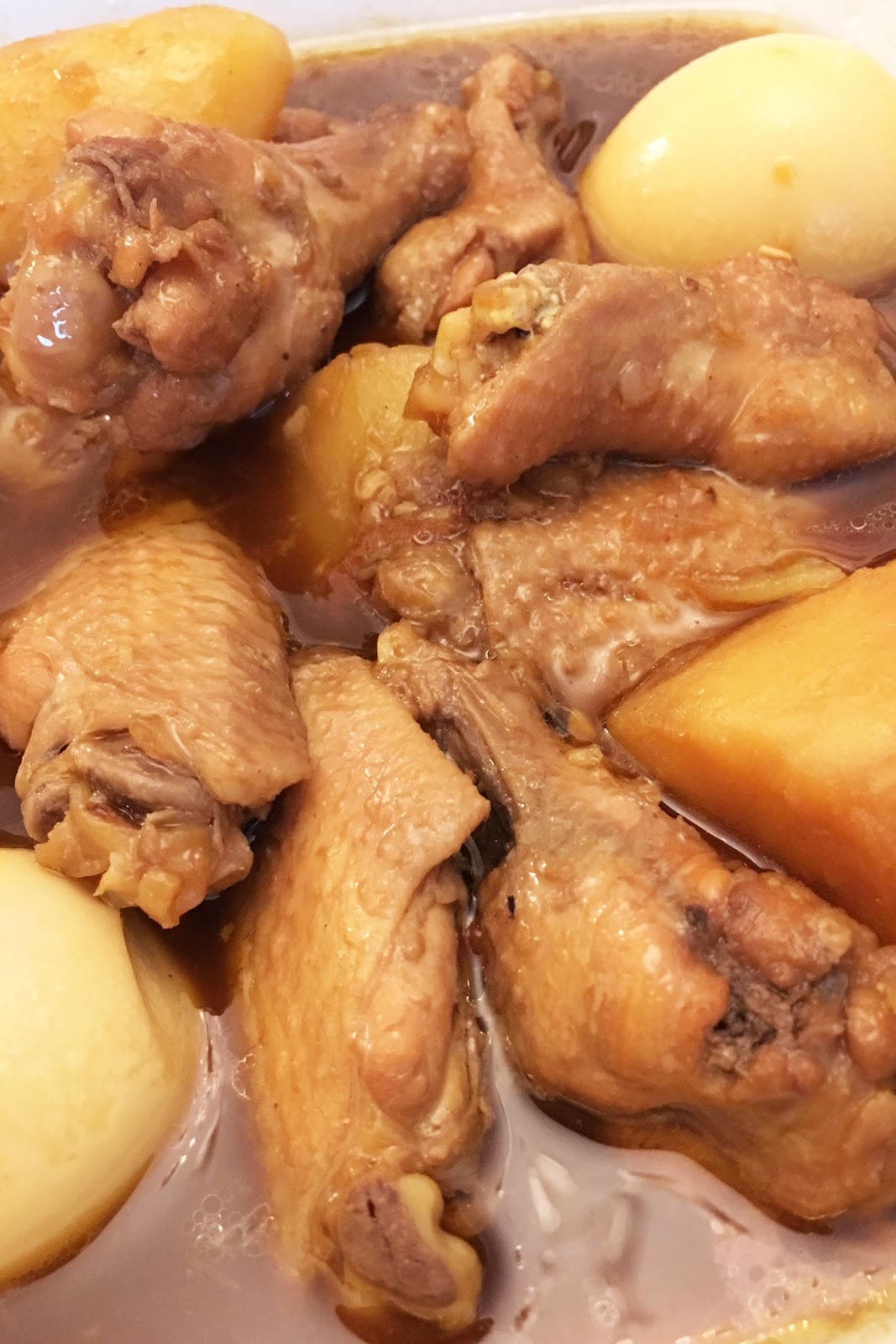 Semur Ayam (Chicken in Sweet Soy Sauce) Indonesian recipe