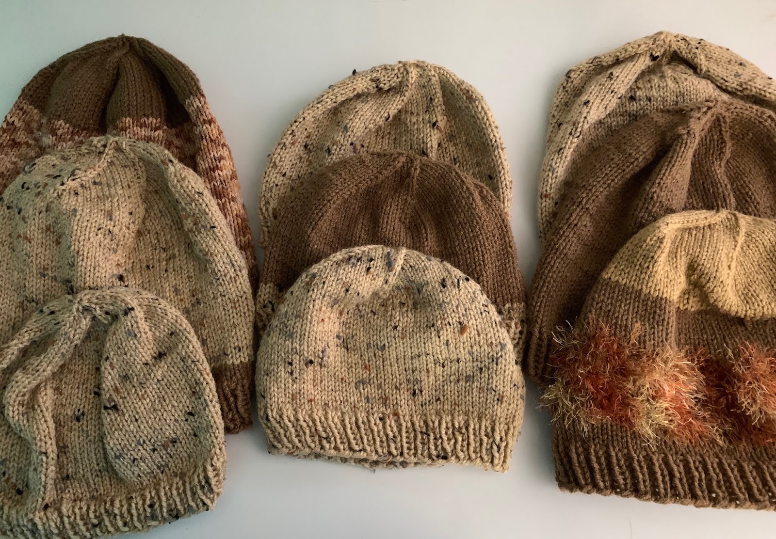 The Zees Go West: Knitting Hats for the Homeless