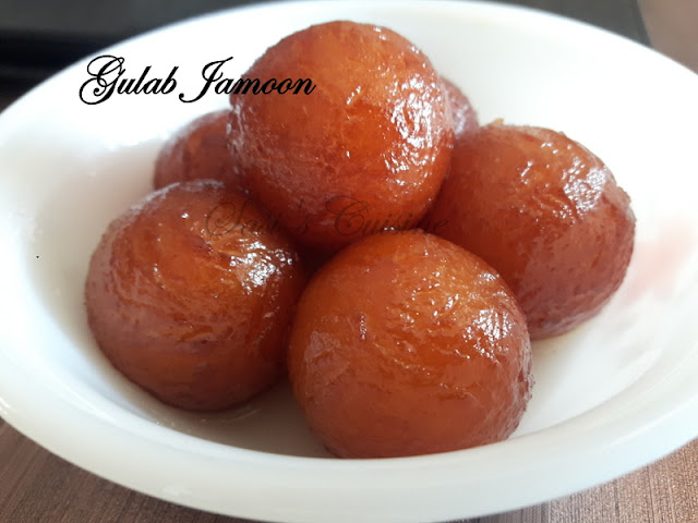 Gulab jamoon - Sasi's Cuisine