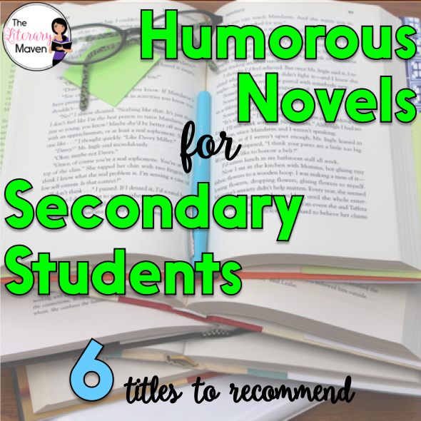 6 Humorous Novels to Make Your Secondary Students Laugh Out Loud - The ...