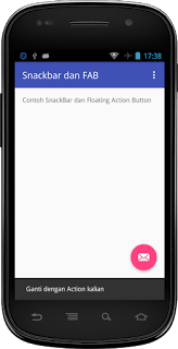 Cara Membuat Snackbar dan Floating Action Button Android