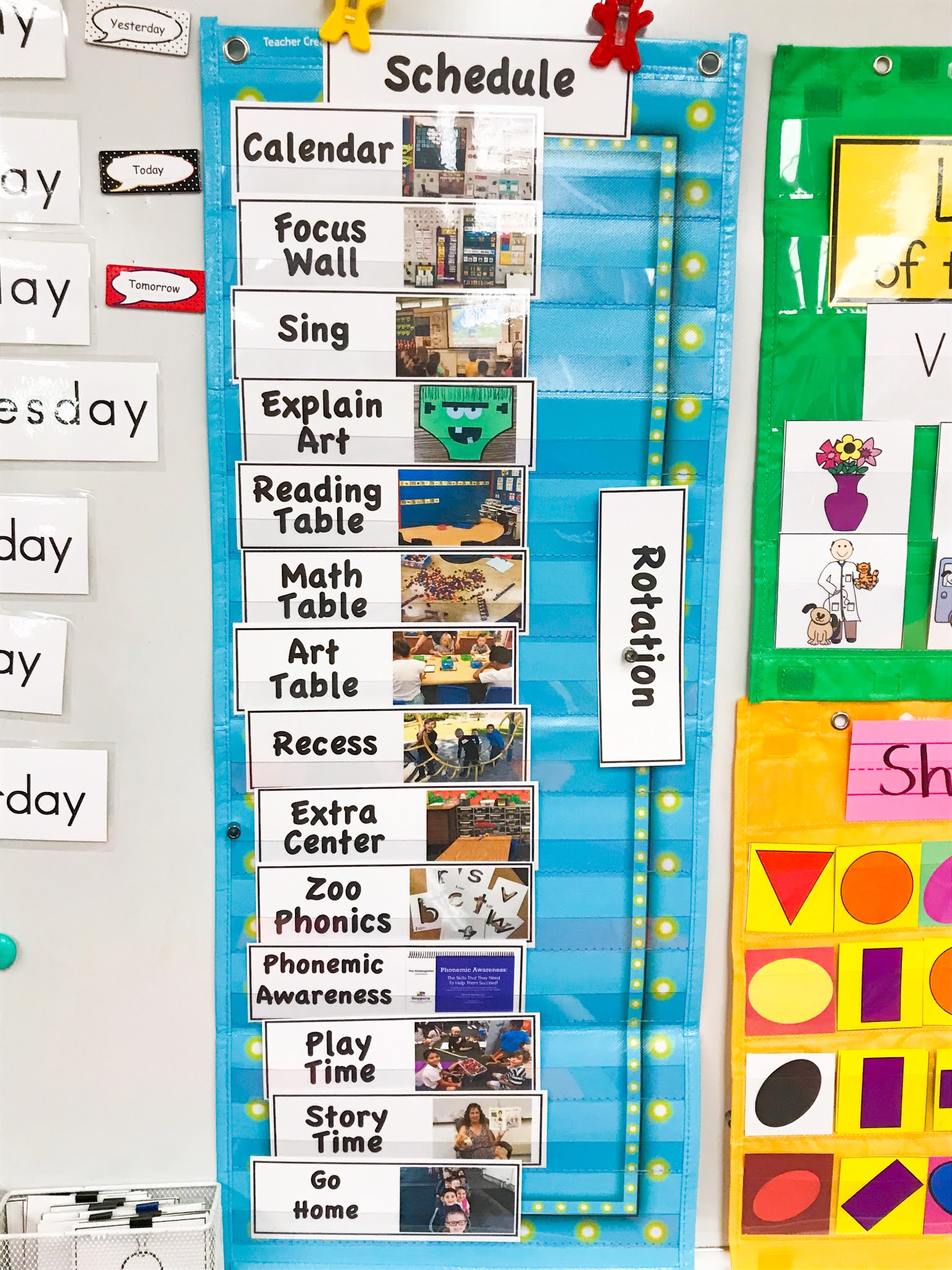 Editable Visual Schedule: Perfect for Home Use!