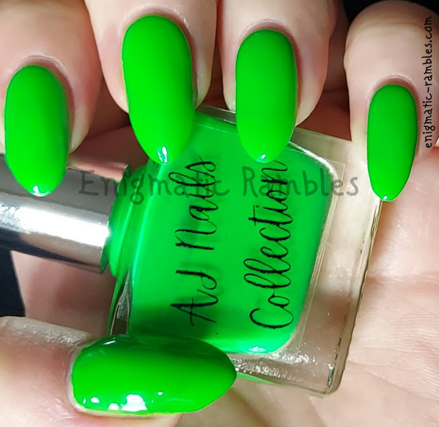 Enigmatic Rambles Nail Polish Swatch Aj Nails Collection Peacock enigmatic-rambles-nail-polish-swatch-aj-nails-collection-peacock