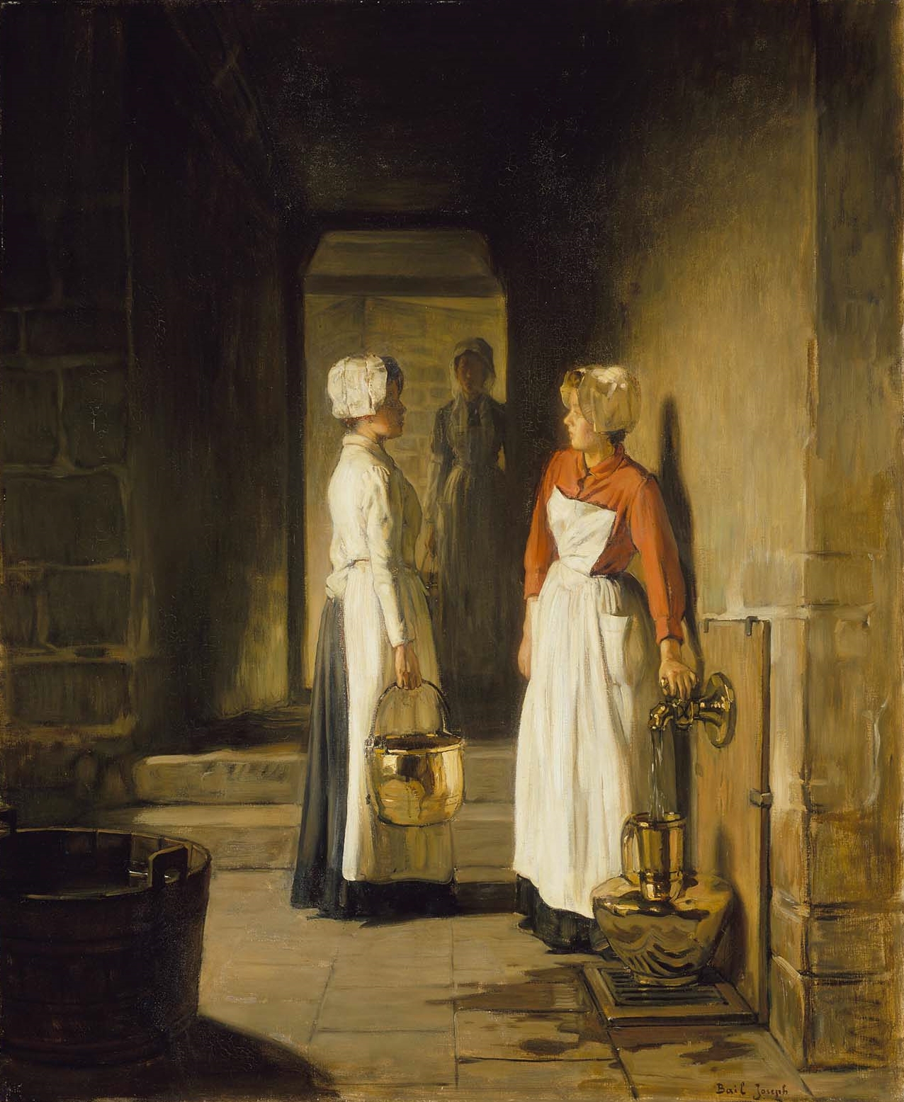 Joseph Bail (1862-1921) | Genre painter | Masterpiece | Tutt'Art@