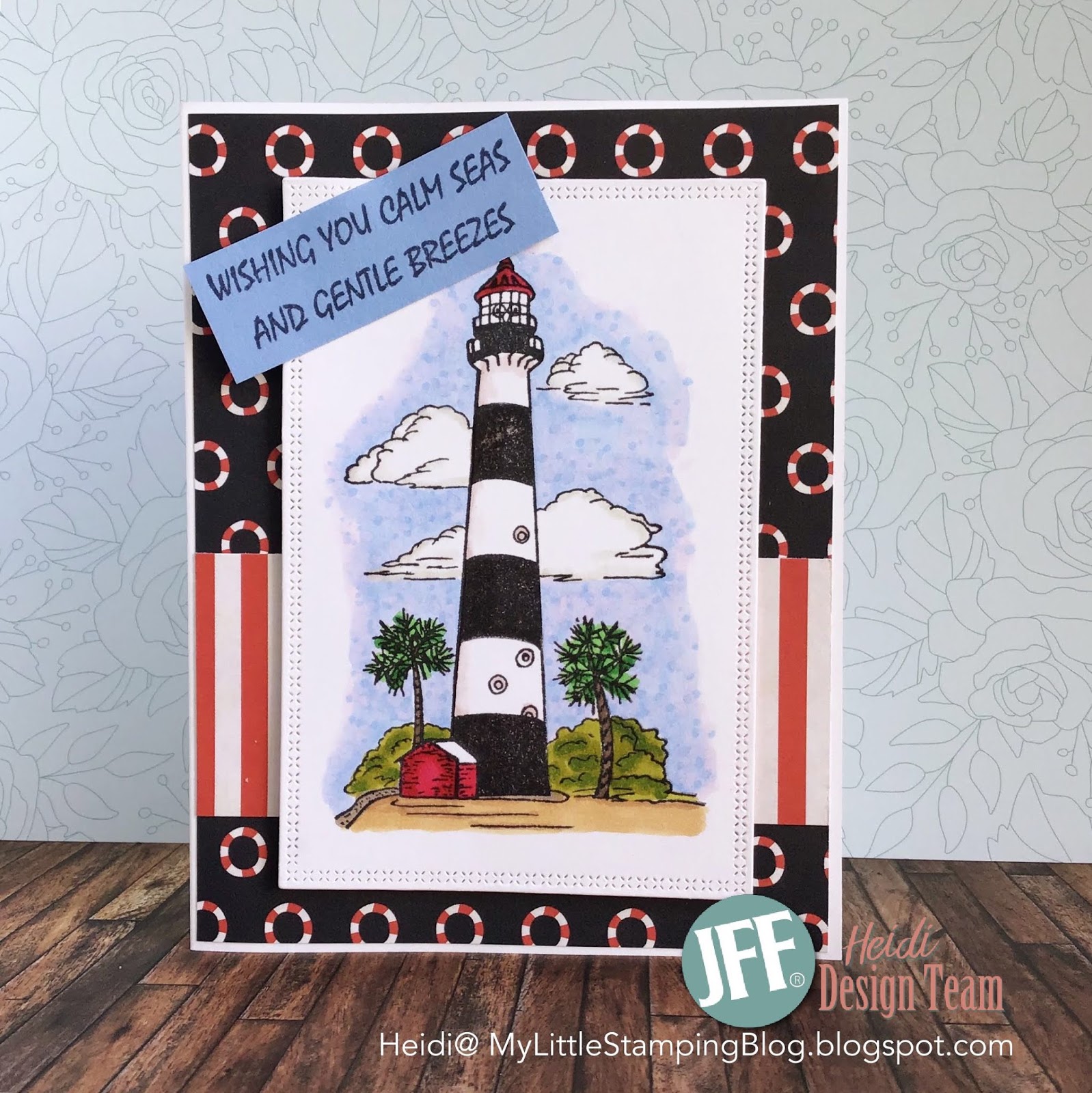 My Little Stamping Blog: Lighthouse Card