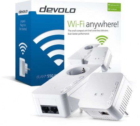 REVIEW: Devolo dLan 550 WiFi Powerline Adapter | The Test Pit