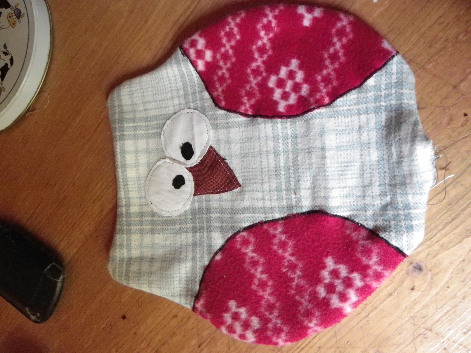 Monsterlabel: die Eule Emma