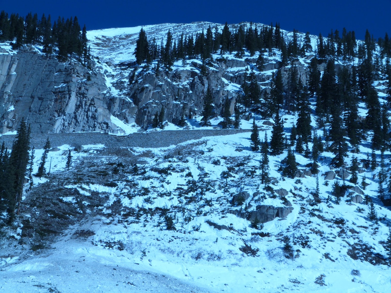 Searching for the C&S narrow gauge: Damage to the Palisades! 2