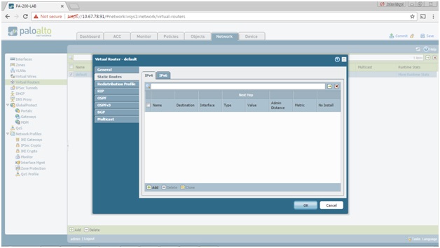 My Palo Alto Networks PCNSE Journal: Configuring Zones, Virtual Router ...