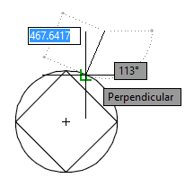 AutoCAD 2015 Essential: Perpendicular - Running Object Snap