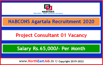 NABCONS, Agartala Recruitment 2020 | Apply Online for 01 Project ...