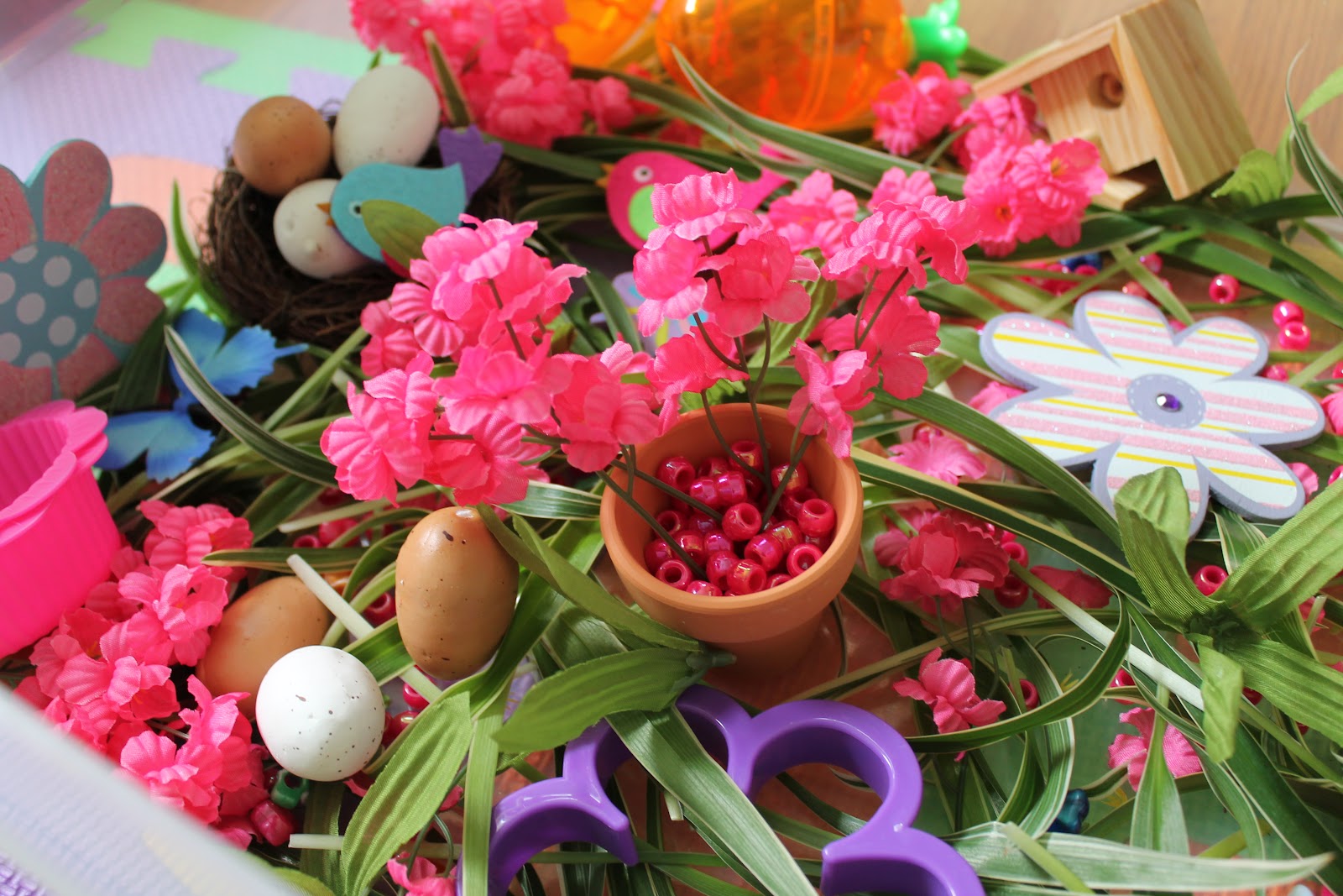 Belle's Butterfly Dreams: Spring Sensory Tub