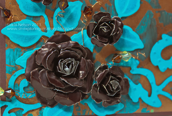 Exploring Creativity: Gelli Prints and Metal Roses